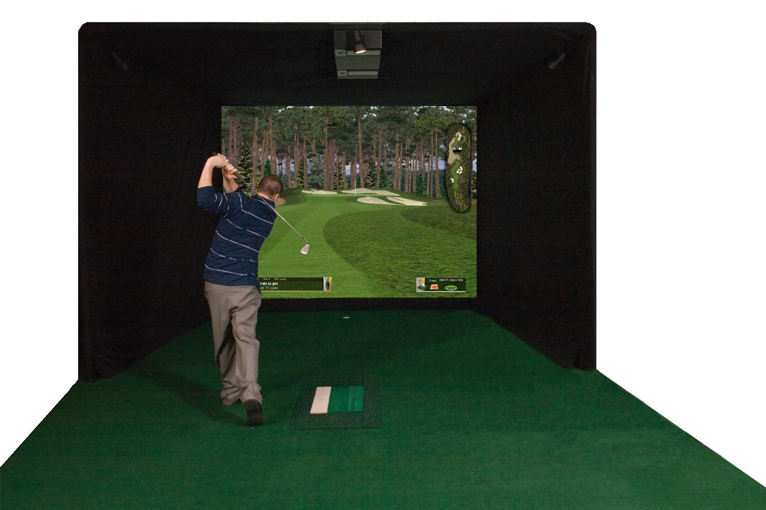 Eagle Stroke ES9000 Par T Golf Indoor Golf Simulators Eagle Stroke ES9000 Par T Golf Indoor Golf Simulators