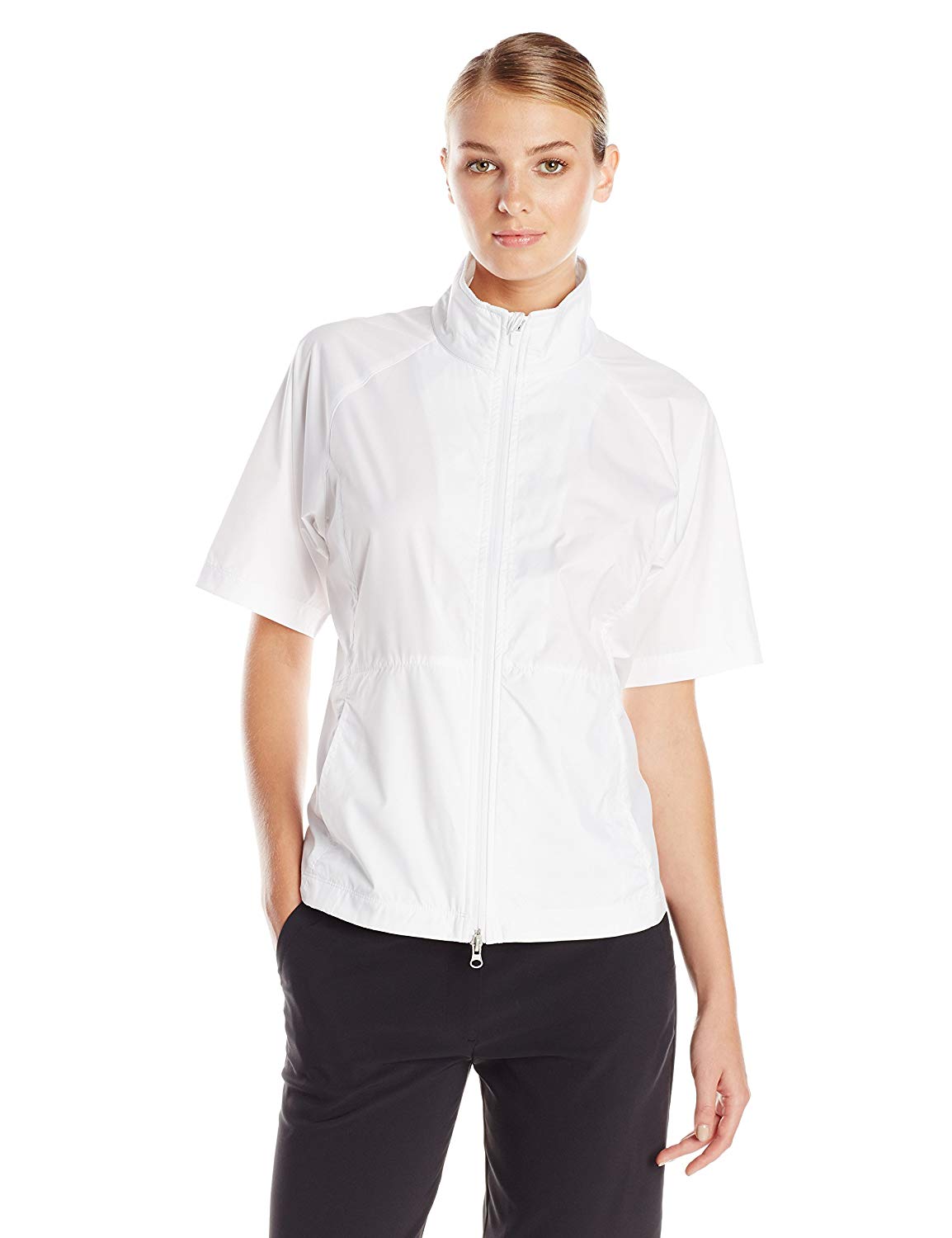 Zero Restriction Womens Kelly Water Repellent Golf Wind Jackets
